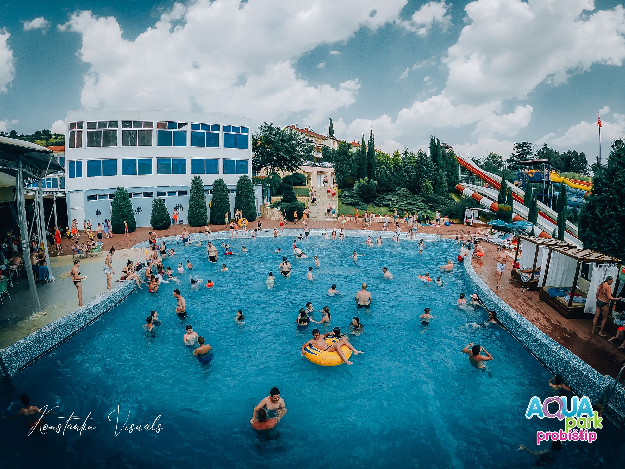 Базен со бранови – Aquapark Probishtip